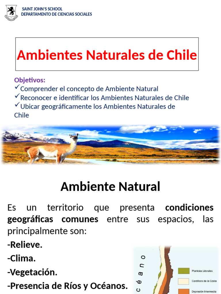 Ambientes Naturales de Chile: Tipos y Climas | PDF | Clima | Chile