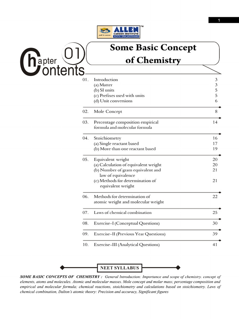 Basic Chem | PDF