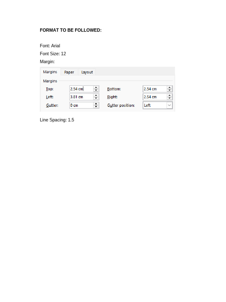 FORMAT TO BE FOLLOWED - Math - MR10 | PDF