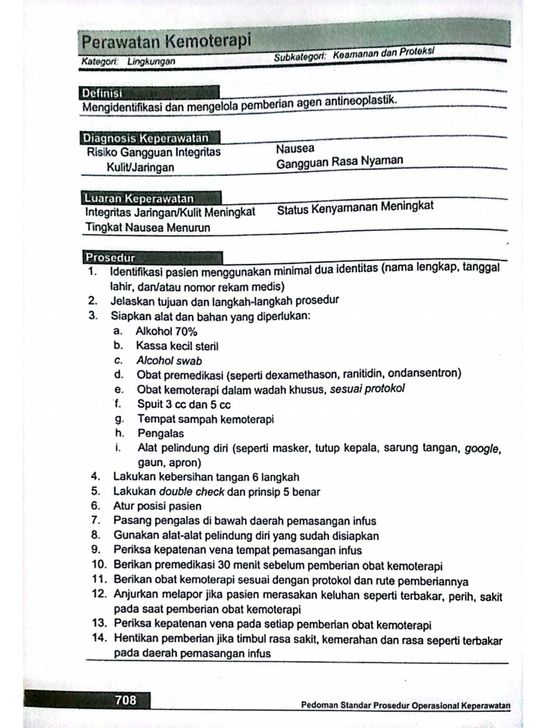 SPO Kemoterapi | PDF