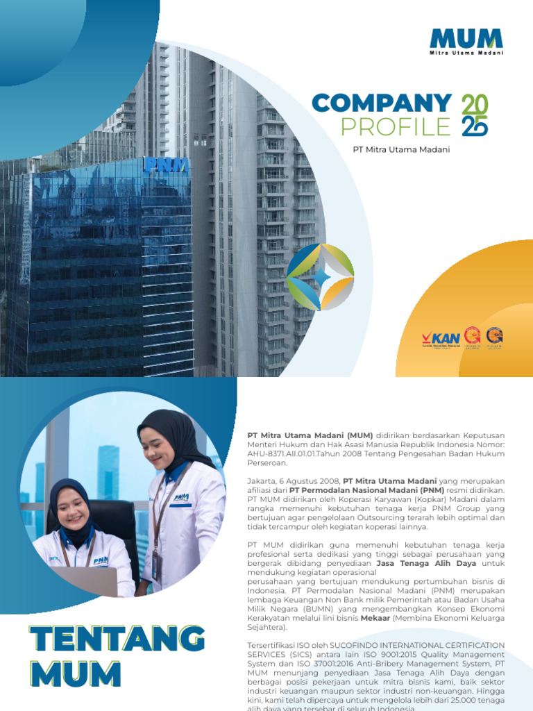 Profil Perusahaan PT Mitra Utama Madani | PDF