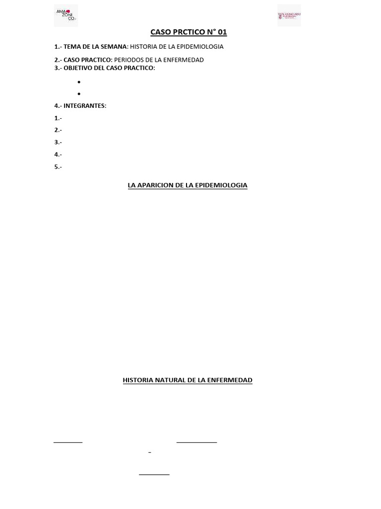 Caso Practico #01 | PDF | Cuidado de la salud | Medicina