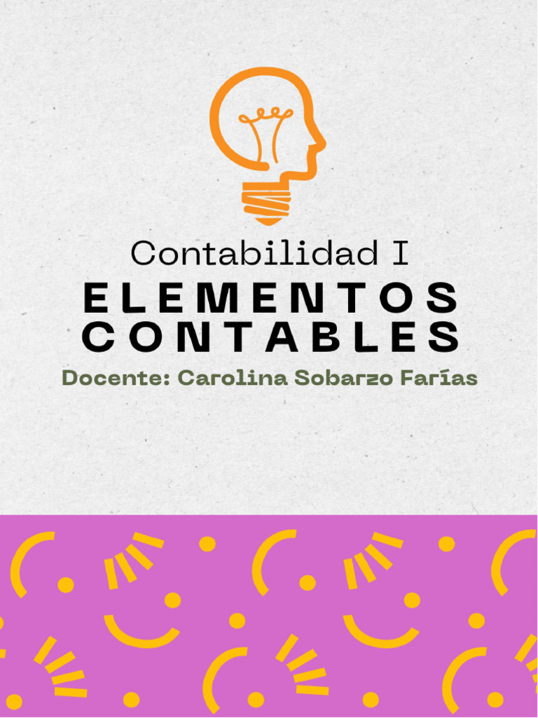 2023 Elementos Contables | PDF | Contabilidad | Estado financiero