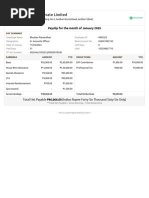 Infosys - Pay Slip - Dec | PDF