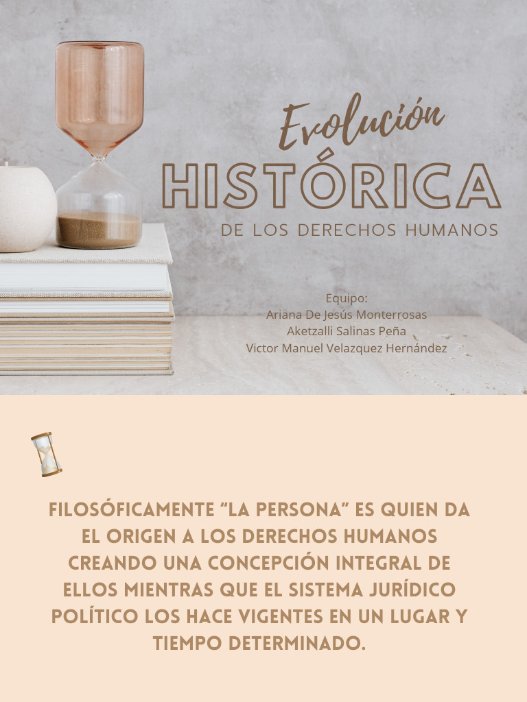 Evolución Histórica de Los Derechos Humanos | PDF | Derechos humanos | Derechos