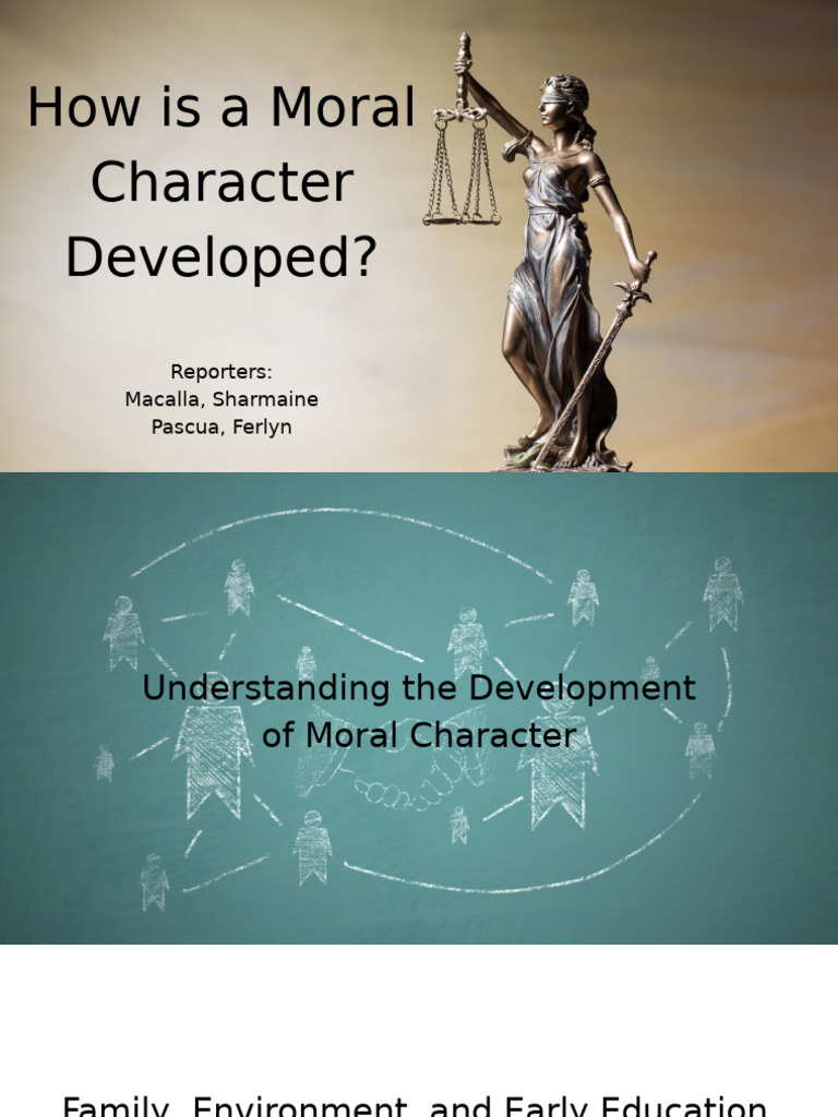 How Is A Moral Character Developed | PDF