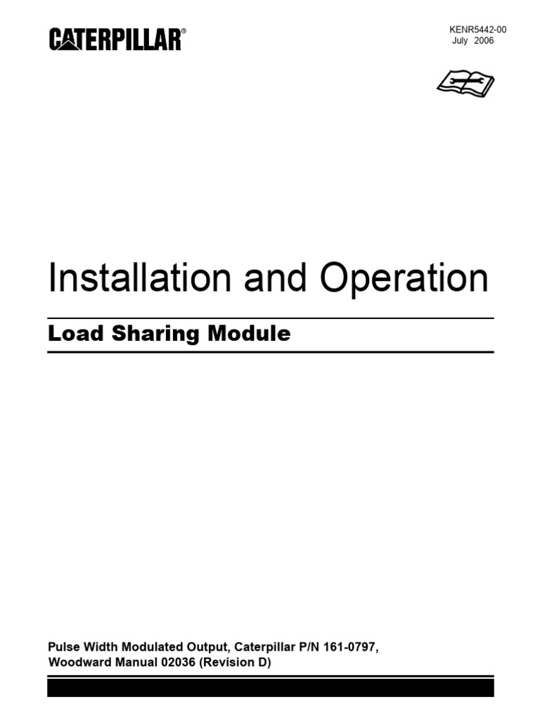 Woodward Load Sharing Module Installation | PDF | Power Supply ...