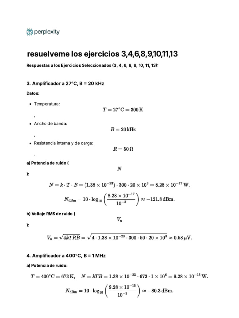 Resuelveme Los Ejercicios 3,4,6,8,9,10,11,13 | PDF