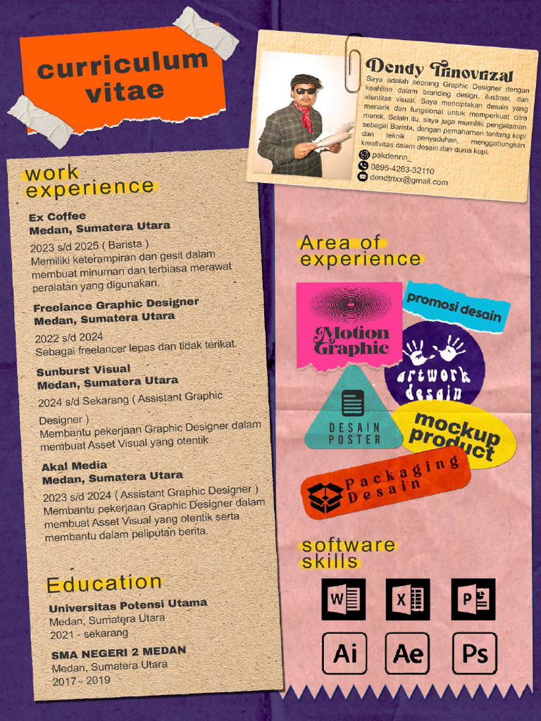 CV Dendy Trinovrizal | PDF