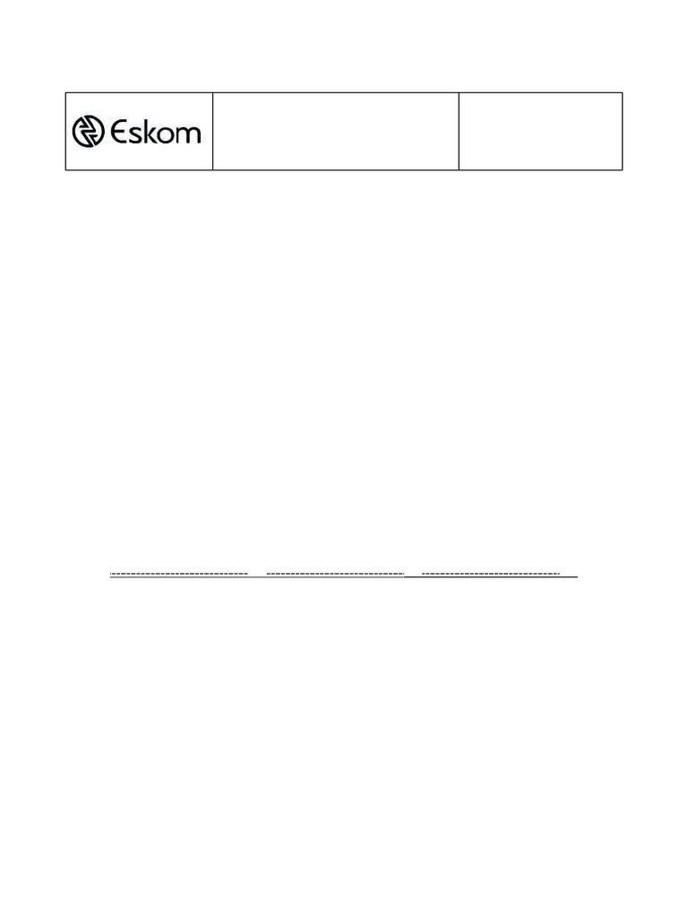Repair of MV Circuit Breaker and Contactors - Scope of Work | PDF ...