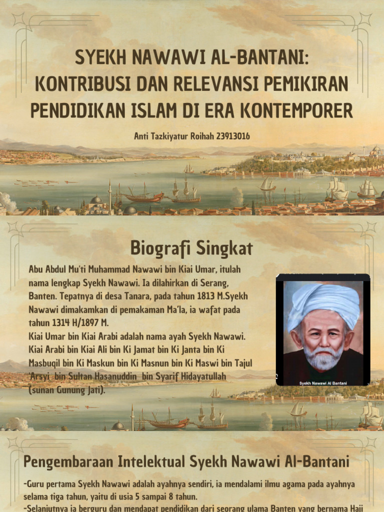 Syekh Nawawi Al-Bantani | PDF