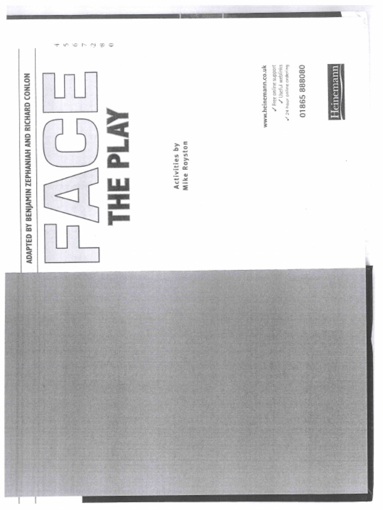 Face Script - Act One | PDF
