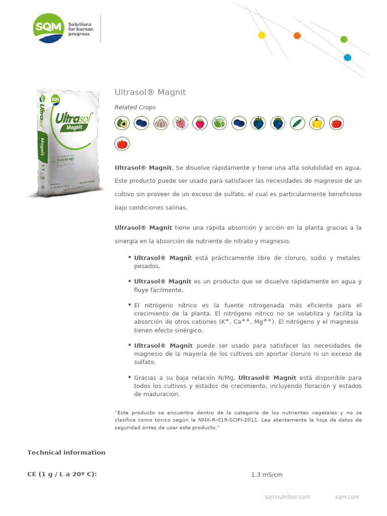 Ultrasol Magnit | PDF