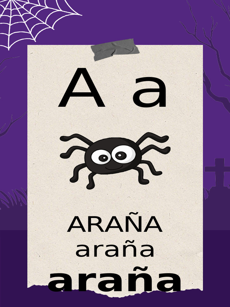 Abecedario de Halloween Parte 1 | PDF