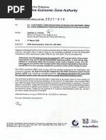 PEZA Memorandum-Circular No.2023-040 Guidelines - On - The - Filing ...