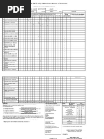 Daily Attendance Sheet 2024-2025 | PDF