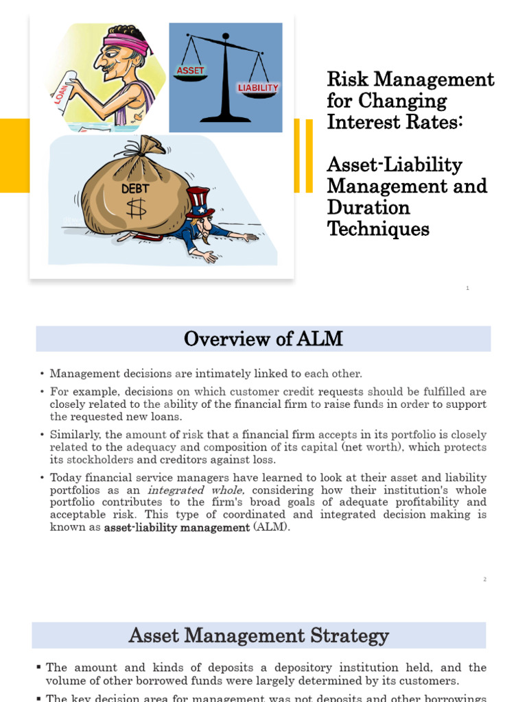 Chapter 07 ALM | PDF | Interest | Interest Rates