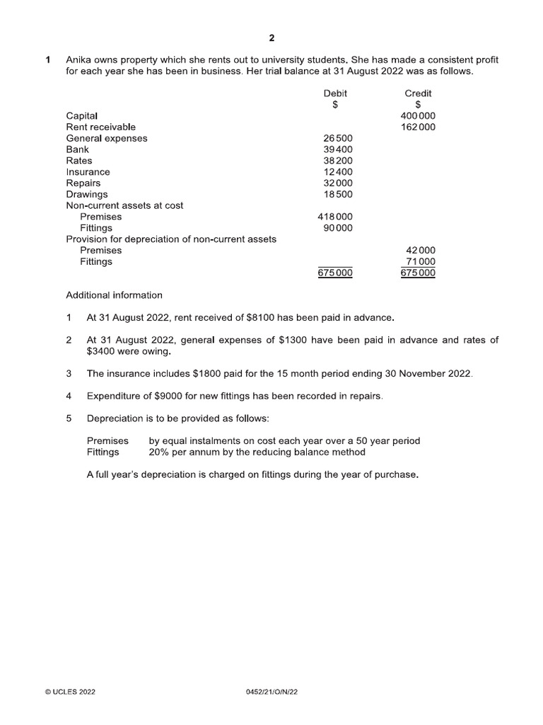 Income Statement - Practice Worksheet 2 | PDF