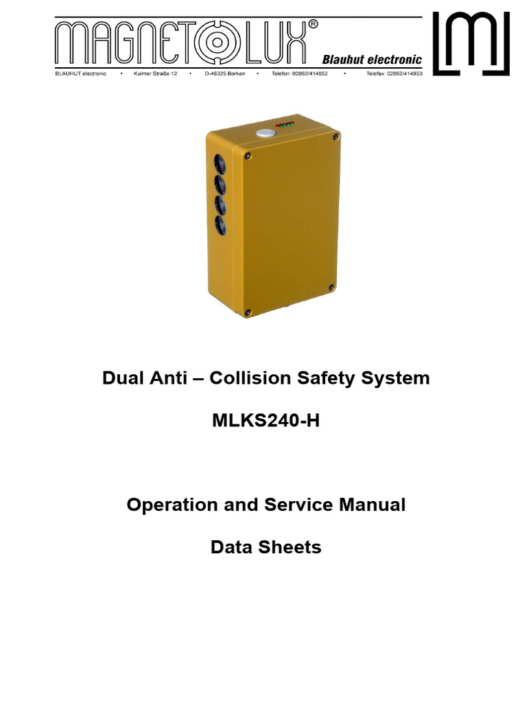 Dual Anti - Collision Safety System | PDF | Light Emitting Diode | Switch