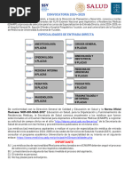 Convocatoria EFISER 2026 | PDF