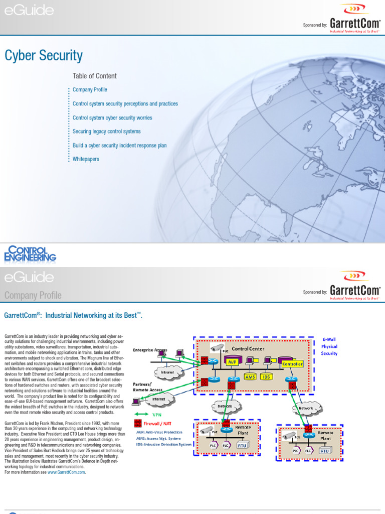 CyberSecurity White Paper GarrettCOMM - Eguide - r1 | PDF | Security | Computer Security