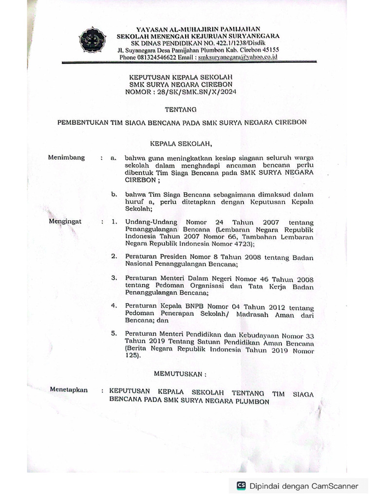 Sk Spab Smk Suryanegara | PDF