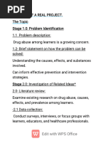 HBC Project Stages and Guidelines | PDF | Learning | Cognition