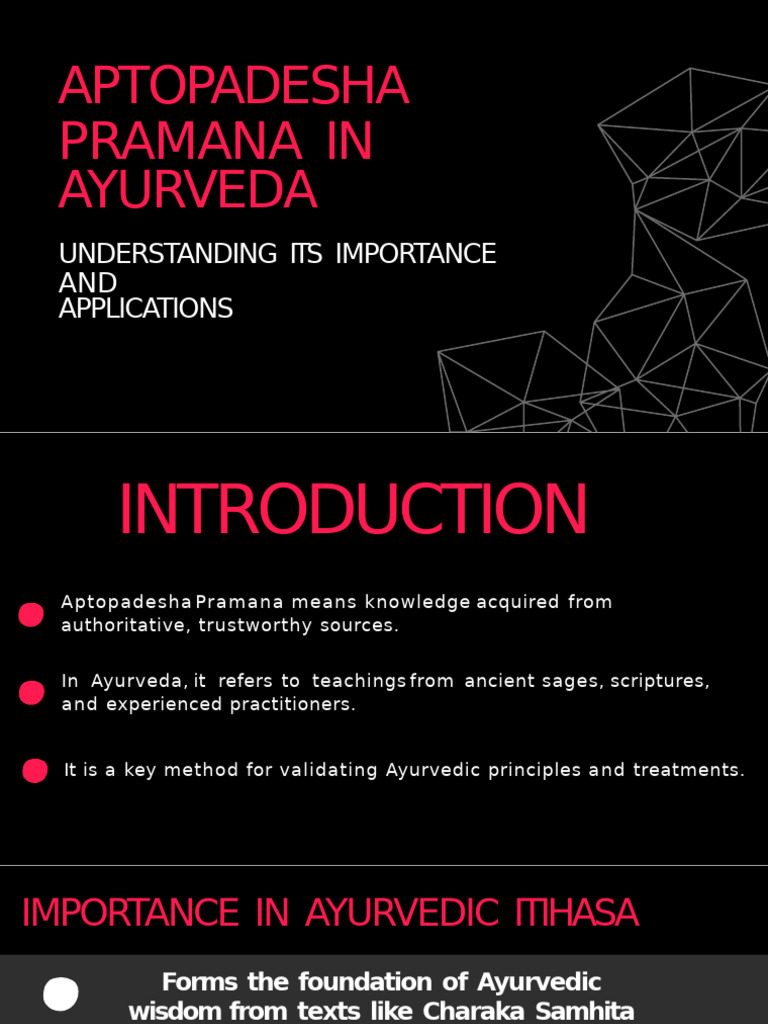 Aptopadesha Pramana 250315 080413 | PDF | Ayurveda | Health Care