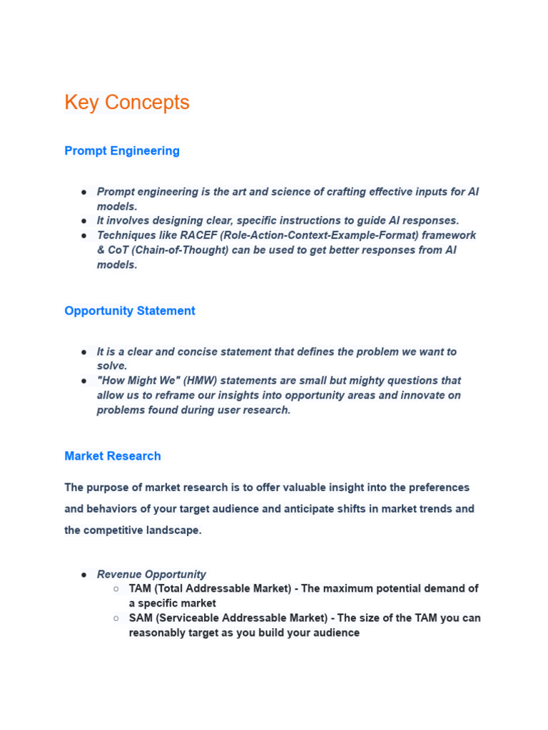 TechPreneur Summit ! Cheat Sheet | PDF | Artificial Intelligence ...