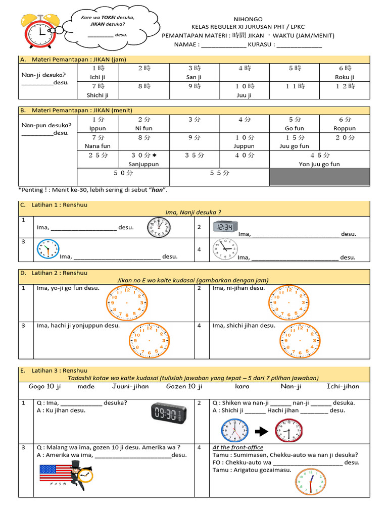 Xi PHT Dan LPKC - Pemantapan - Jikan | PDF