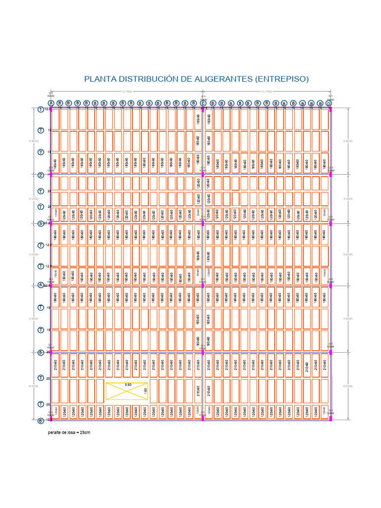 Distribucion Entrepiso | PDF