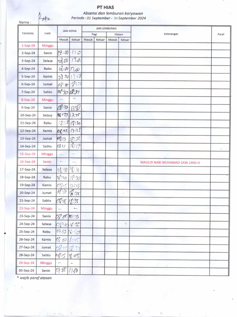 Rafa September 2024 | PDF