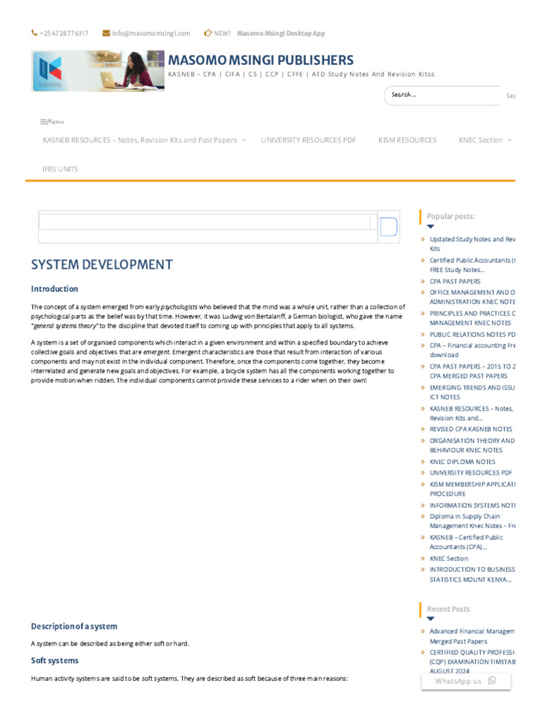 Masomo Msingi Publishers Overview | PDF | System | Feedback