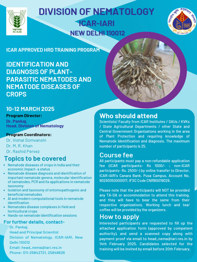 Nema Brochure Scientists 31012025 | PDF | Nematode