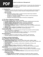 MNB1501 Study Notes | PDF | Entrepreneurship | Corporate Social ...