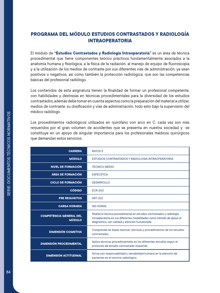 Estudios contrastados y radiología intraoperatoria | PDF | Radiología ...