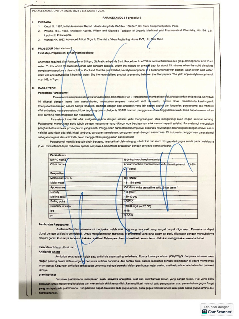 Prakt Pct&asetanilida | PDF