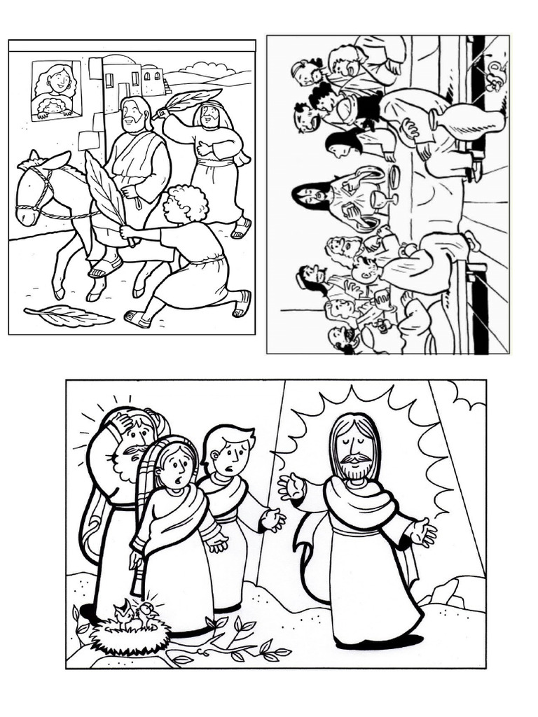 semana santa burrito y dibujos. | PDF