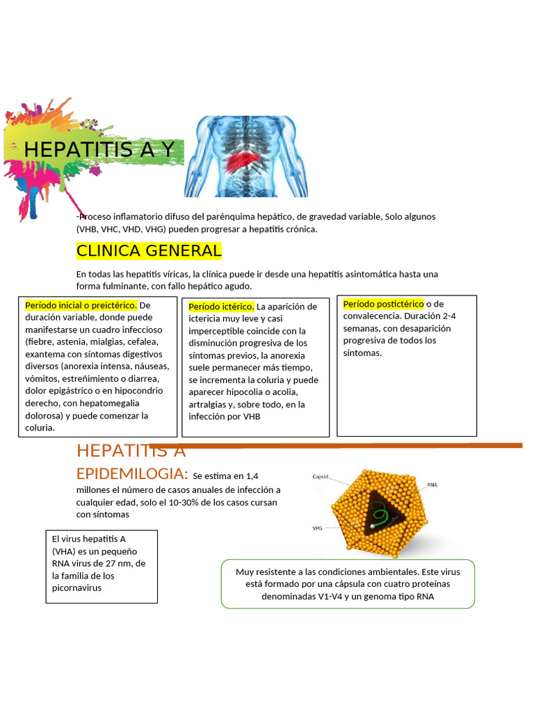 Hepatitis Viral: Diagnóstico y Tratamiento | PDF | Hepatitis | Hepatitis B