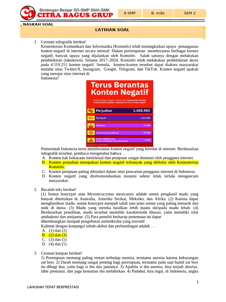 Soal Ppad Mutia | PDF