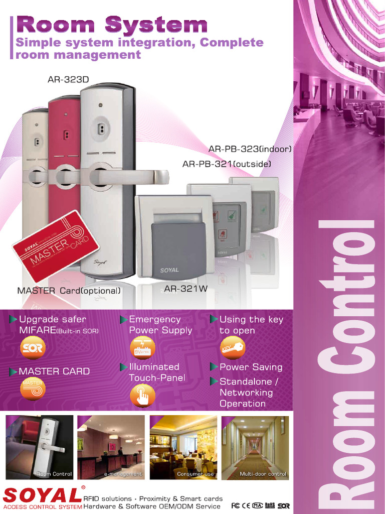 Room Control System-En-111002 | PDF