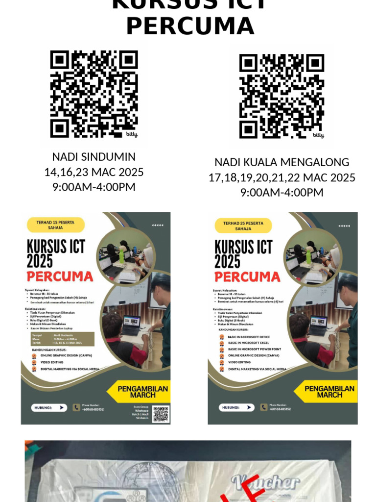 Kursus ICT Percuma Mac 2025 | PDF