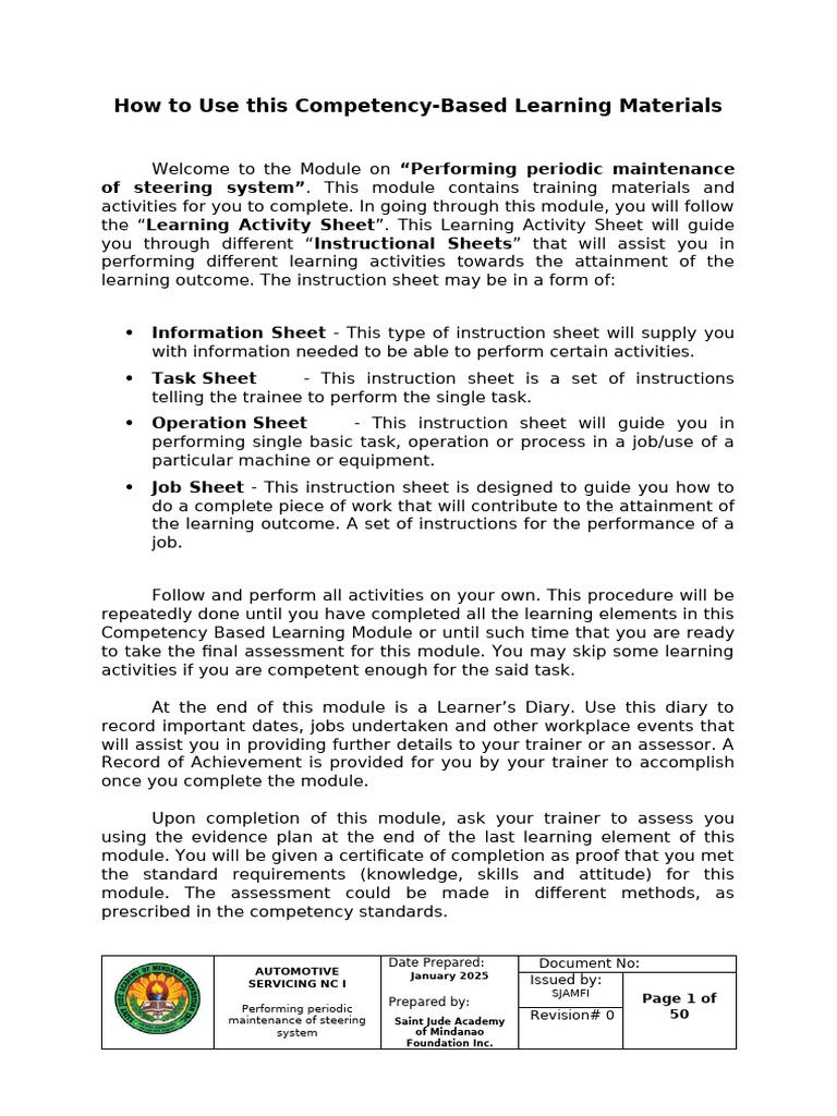 Final Uc6 PMS of Steering System | PDF | Steering | Gear