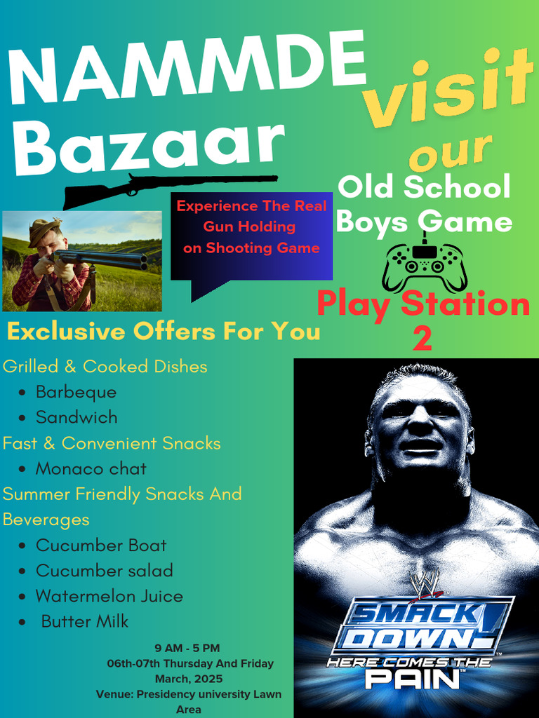 Nammde Bazaar Poster | PDF