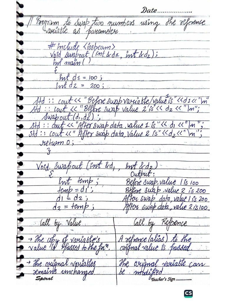 OOP UNIT 1 Part 3 | PDF