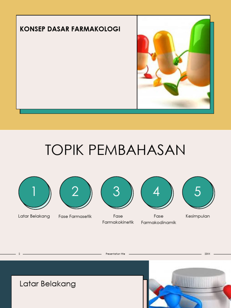 Konsep Dasar Farmakologi | PDF