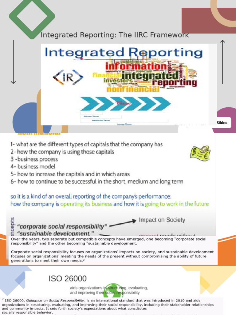 Integrated Reporting - The IIRC Framework | PDF