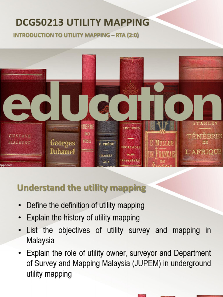 Introduction To Utility Mapping | PDF | Surveying | Geographic Data And ...