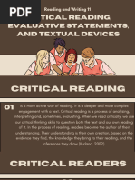 Evaluative Language and Conjunctions in Argumentative Text | PDF ...