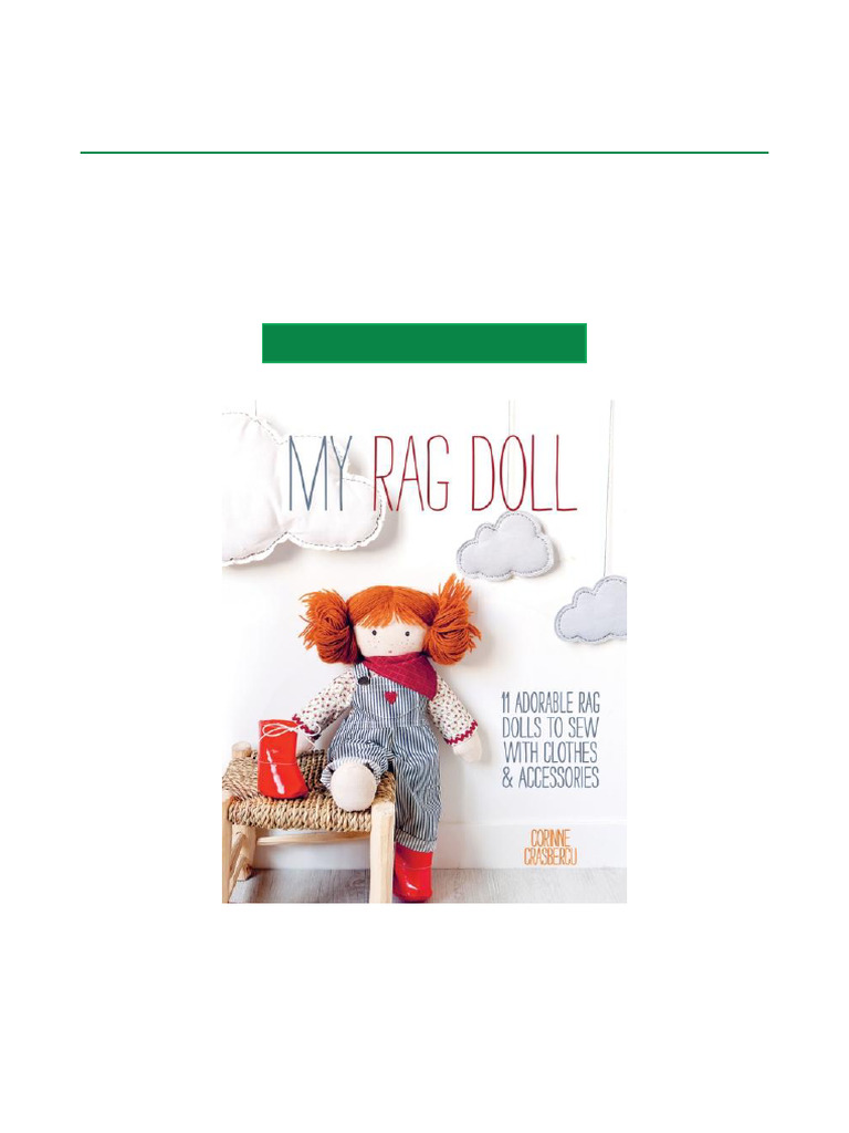Best Investment My Rag Doll 11 Adorable Rag Dolls To Sew With Clothes ...